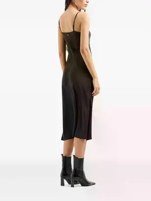 Armani Exchange V-neck Slip Dress