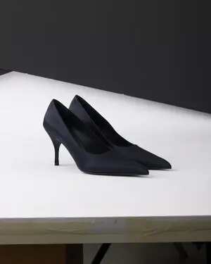 Prada Prada Satin Pumps Blue