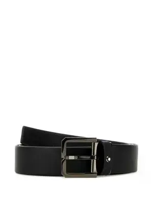 Montblanc Leather Belt - Black