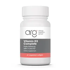 ALLERGY RESEARCH GROUP Vitamin D3 Complete Daily Balance With A And K2 - One-color