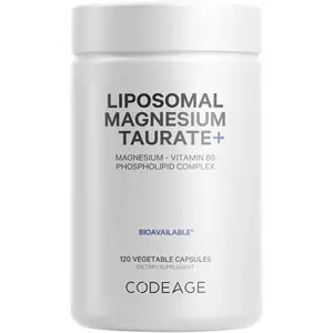 CODEAGE Liposomal Magnesium Taurate+ 120 Capsules - One-color