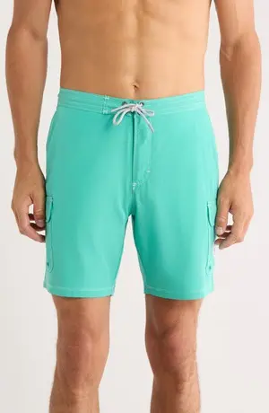 Tommy Bahama Baja Bay Swim Trunks Atlantis Teal