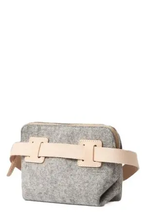 GRAF LANTZ Merino Wool Belt Bag - Granite