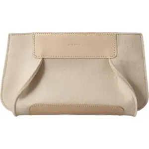 GRAF LANTZ Frankie Merino Wool Clutch - Feather