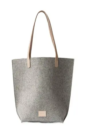 GRAF LANTZ Hana Merino Wool Tote - Granite