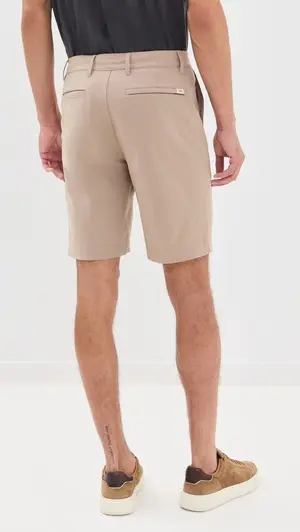 Faherty Brand Slubbed Weave All Day Shorts - Khaki