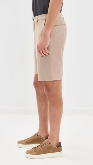 Faherty Brand Slubbed Weave All Day Shorts - Khaki