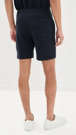 Vince Boucle Pull-on Shorts 6.25 - Coastal