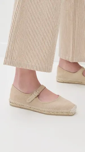 CastaÑer Padua Mary Jane Espadrilles - Sand