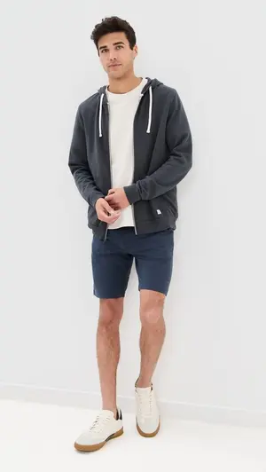Faherty Brand Jersey Shorts - Blue Nights