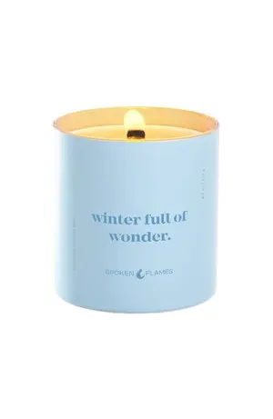SPOKEN FLAMES Winter Full Of Wonder Candle