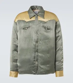 Visvim Lightcloud Down Jacket - Green