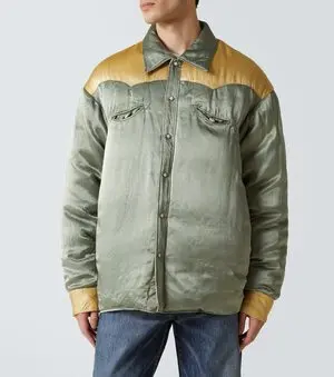 Visvim Lightcloud Down Jacket - Green