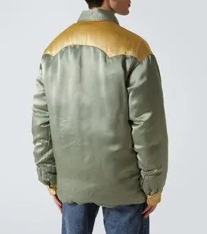 Visvim Lightcloud Down Jacket - Green