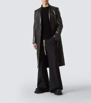 Rick Owens Leather Coat