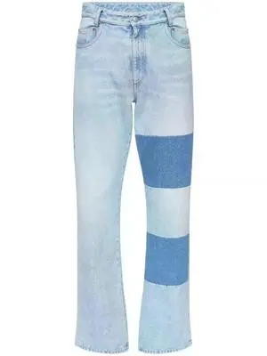 Men's Striped Jeans