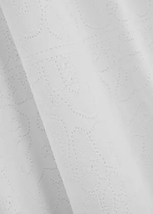 NEEDLE & THREAD Pointelle-knit Midi Dress