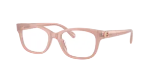 COACH Eyeglasses Square Frame - Milky Buff