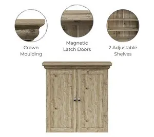 TEAMSON Stratford Removable Two-door Wall Abinet