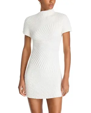 Cult Gaia Luka Knit Dress - Off White