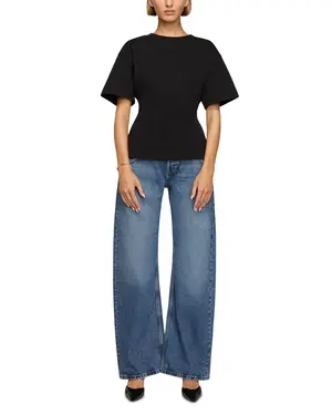 EB DENIM Eero Wide Sleeve Tee - Tar