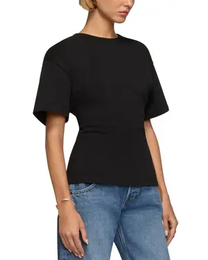 EB DENIM Eero Wide Sleeve Tee - Tar