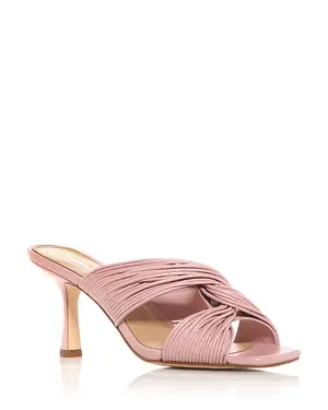 Michael Kors Metallic Slide Sandals