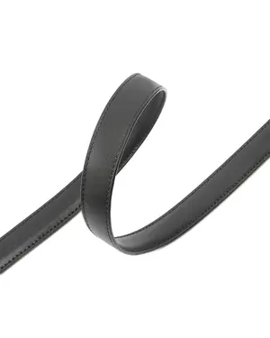 Pinko Love Berry Leather Belt - Limo Black
