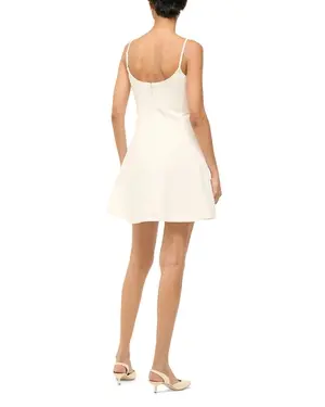 Staud Joy Mini Dress - Ivory
