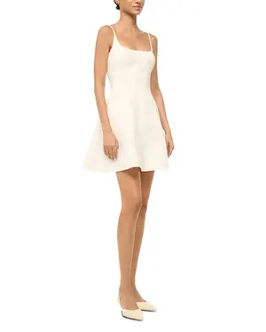 Staud Joy Mini Dress - Ivory