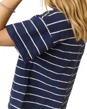 Marine Layer Vintage Slub Crop Tee