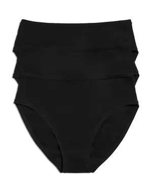 Natori Bliss Bare Hipster, Pack Of 3 - Black