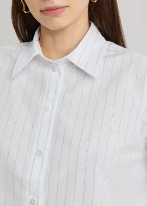 TOTEME Striped Organic Cotton-poplin Shirt