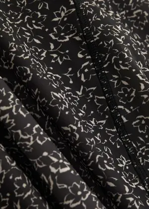 KNWLS Halcyon Printed Stretch-jersey Top