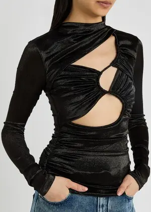Isabel Marant Rose Draped Top