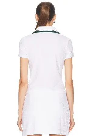 Casablanca Monogram Polo Top