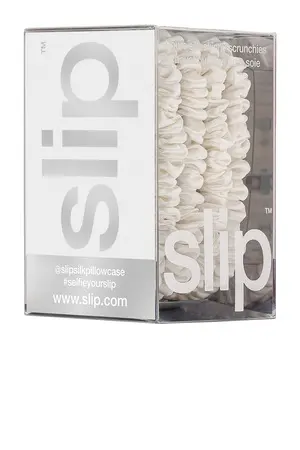 Slip Skinny Scrunchies Set Of 4 - White