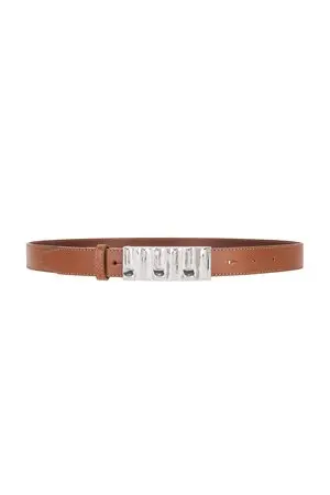Frame Silver Tone Belts For Women