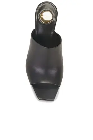 Saint Laurent Jill Mule Sandal - Nero