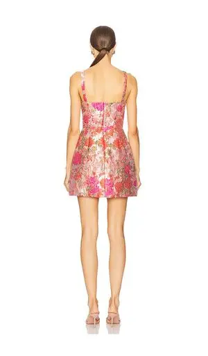 Katie May Claudette Mini Dress - Crimson Bloom