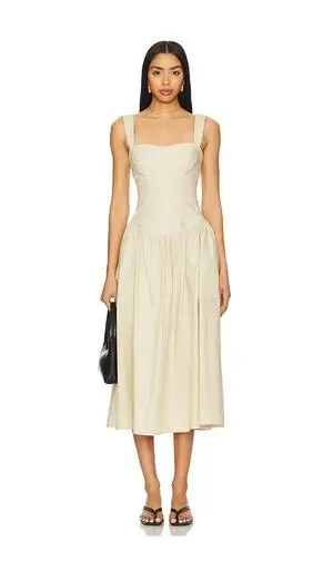 Neutral Midi Dresses
