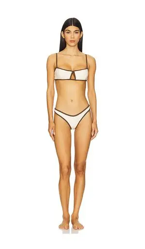 Devon Windsor Annie Bikini Bottom In Cream