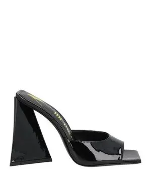 Attico Square Toe Mules Clogs For Women