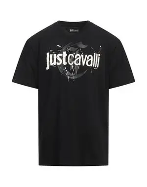 Just Cavalli T-shirt Size Cotton - Black