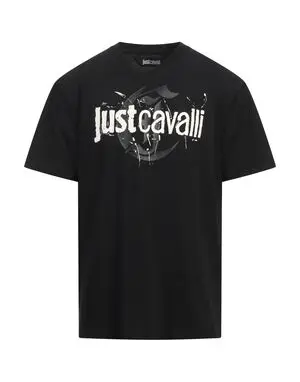 Just Cavalli T-shirt Size Cotton - Black