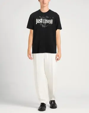Just Cavalli T-shirt Size Cotton - Black