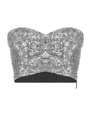 MSGM Tube Top - Silver