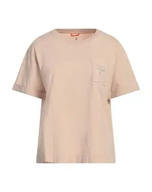PARAJUMPERS Cotton Jersey T-Shirt Beige