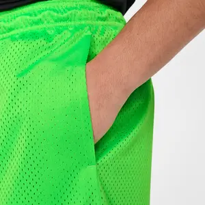 Nike Dri-fit 5" Mesh Basketball Shorts - Green