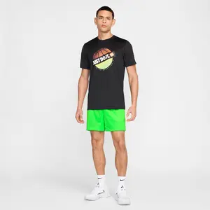 Nike Dri-fit 5" Mesh Basketball Shorts - Green